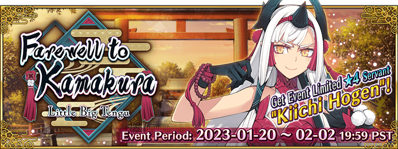 Farewell to Kamakura - Little Big Tengu | Fate Grand Order Wiki - GamePress